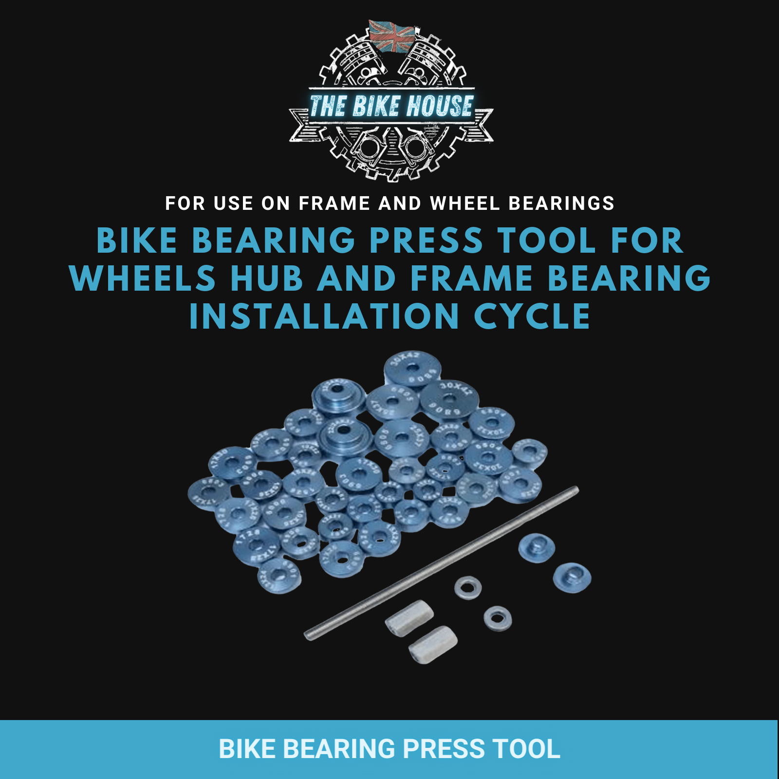 Bike Bearing Press Tool For Wheels Hub And Frame Bearing Installation ...