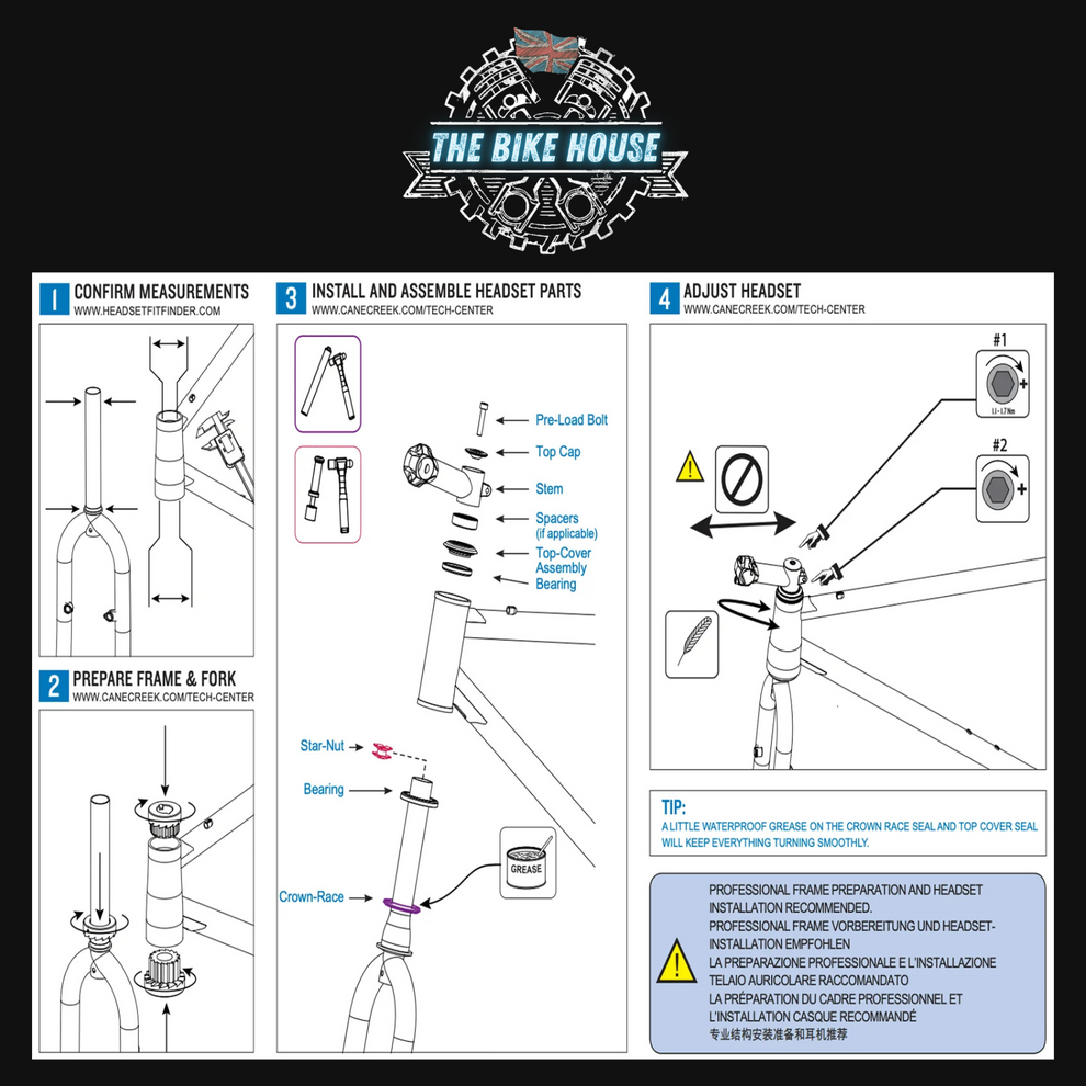 2017 GIANT TCR REPLACEMENT TAPERED HEADSET BEARINGS [ ADVANCED | PRO ...